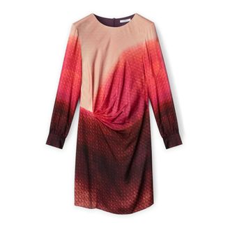 Motivi Satin-Ombr&eacute;-Kleid - - Dresses - Damen - Rosa - S