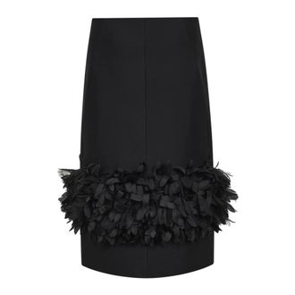Toteme Femme, Jupes, Noir, Taille: 36 FR Petal Skirt