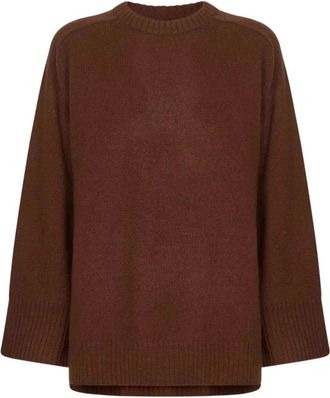 Loulou Studio Damen, Strickwaren, Braun, SGr&ouml;&szlig;e