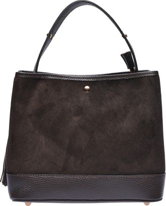 Isabella Rhea Zweifarbig Rindsledertasche
