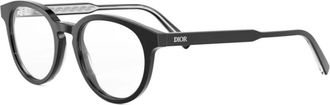 Dior Botanischer Stil Sonnenbrille - - Accessories - unisex - Schwarzk - 49 MM