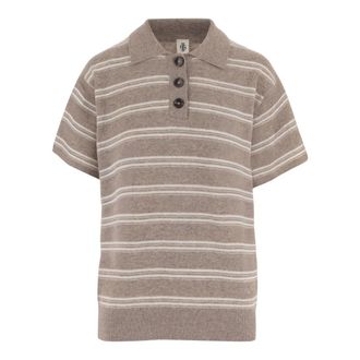 The Garment Como T-Shirt - - Tops - Damen - Beige - XS