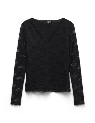 Vero Moda Vmiben Ls V-Neck Top JRS Noos