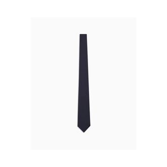 Emporio Armani Reine Seidenkrawatte - Array Gro&szlig; - - Accessories - Herren - Blau - ONE SIZE