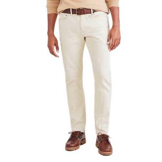 Dockers Herren Smart 360 Flex Jean Cut Slim Hose, White Rigid, 36W / 32L