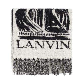 Lanvin Mutter & Tochter Wollschal - - Accessories - Damen - Wei&szlig; - ONE SIZE