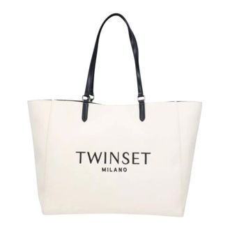 Twinset Femme, Sacs, Blanc, Taille: ONE Size borse Tela