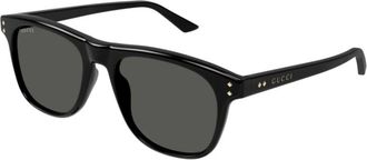 Gucci Rechteckige Sonnenbrille - - Accessories - unisex - Schwarzk - 53 MM