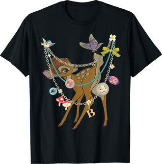 Disney Bambi Forest Friends Charm Necklace Print T-Shirt
