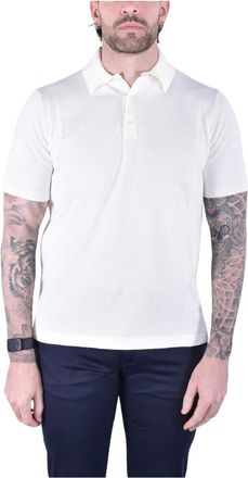 KANGRA Homme, Tops, Blanc, Taille: XL Polo &agrave; boutons &agrave; manches courtes