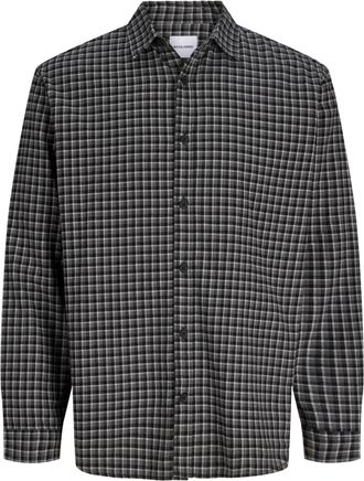 Jack & Jones Jjcarter Check Shirt Ls Sn Pls - Plus Size