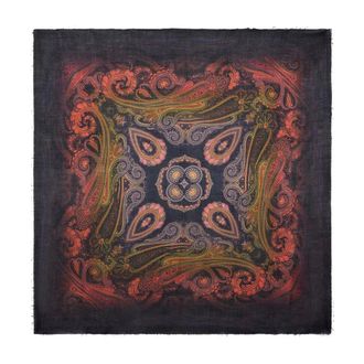 Etro Ch&acirc;le en Laine- Cachemire et Soie &agrave; Motif D&eacute;grad&eacute; - Femme - Accessoires - Multicolore - Taille: ONE Size