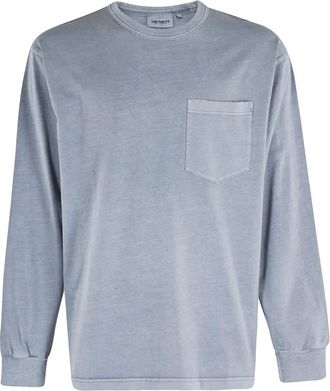 Carhartt Work in Progress Homme, Tops, Bleu, Taille: L Long Sleeve Top