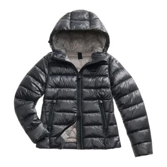 Blauer Damen, Jacken, Grau, LGr&ouml;&szlig;e