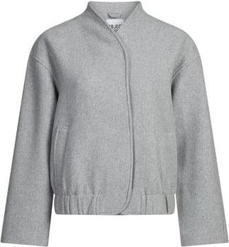 Object Veste courte en laine m&eacute;lang&eacute;e