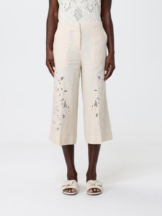 Twinset Pantalon TWINSET Femme couleur Perle