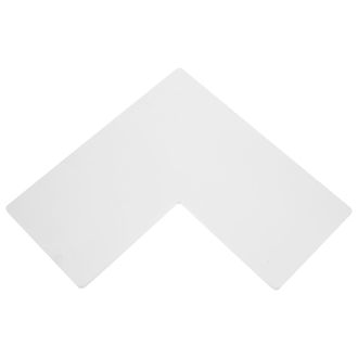 Artibetter DOITOOL PVC Eckregal 30X14X30cm Wei&szlig; Wandhalterung Organizer f&uuml;r Badezimmer K&uuml;che Wohnzimmer Platzsparendes Eck H&auml;ngeregal zur Aufbewahrung von Kosmet