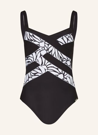 Charmline Charmline Shape-Badeanzug Marguerite Sky schwarz