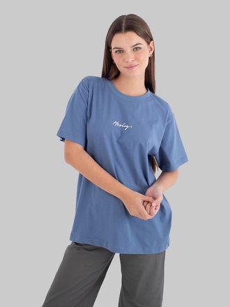 Hurley Hurley Script Regular T-Shirt grey teal