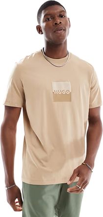 HUGO BOSS Hugo - Dusplit T-Shirt f&uuml;r Herren (Sand)