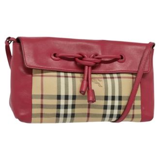 Burberry Pre-owned Cuir sacs-ports-paule - Femme - Pre-owned - Beige - Taille: ONE Size