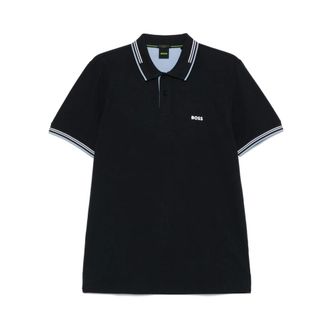 HUGO BOSS Homme, Tops, Bleu, Taille: M Pull Bleu Nuit &agrave; Boutons