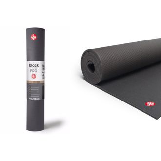 Manduka PRO Matte f&uuml;r Yoga und Pilates (Black, 180 cm)