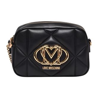 Love Moschino Femme, Sacs, Noir, Taille: ONE Size Sac bandouli&egrave;re Tracolla