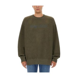 Alexander McQueen Herren, Sweatshirts & Hoodies, Gr&uuml;n, MGr&ouml;&szlig;e