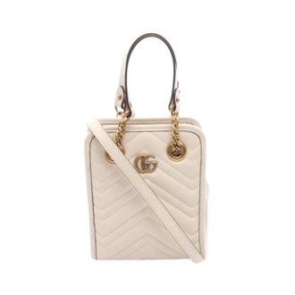 Gucci Pre-owned Vintage Mini Bag - - Pre-owned - Damen - Wei&szlig; - ONE SIZE