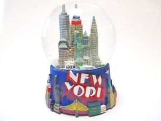 Generic New York Schneekugel World Trade Center Neuer Freedom Tower Skyline