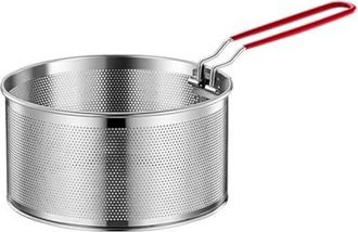 Generic Passoire à vapeur multifonction pour pâtes et légumes pour la cuisson des ramen, pho, spaghetti, avec égouttement facile sur les casseroles, design en