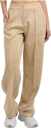 Guess Femme, Pantalons, Beige, Taille: 42 FR Lia Straight Leg Pants