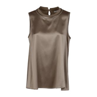 PESERICO Damen, Blusen & Hemden, Braun, LGr&ouml;&szlig;e