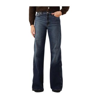 7 For All Mankind Damen, Jeans, Blau, W28Gr&ouml;&szlig;e