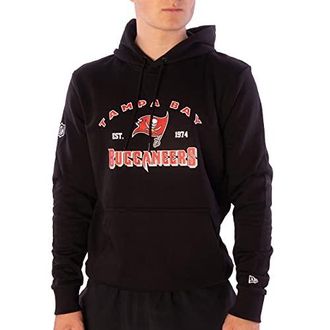 New Era Sweat &agrave; capuche NFL MBA MLB - Sweat &agrave; capuche - Football Basketball Baseball - &Eacute;dition limit&eacute;e, Tampa Bay Buccaneers Black, S