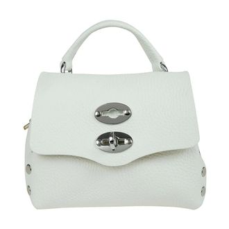Zanellato Ledertasche zum Umh&auml;ngen - - Bags - Damen - Wei&szlig; - ONE SIZE