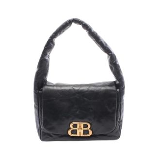 Balenciaga Pre-owned Monaco Leder Schultertasche - - Pre-owned - Damen - Schwarzk - ONE SIZE