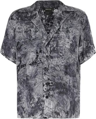 Avant Toi Homme, Chemises, Multicolore, Taille: M Chemise Imprim&eacute;e en Soie Stretch