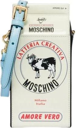 Moschino Femme, Sacs, Multicolore, Taille: ONE Size Sac Carton de Lait