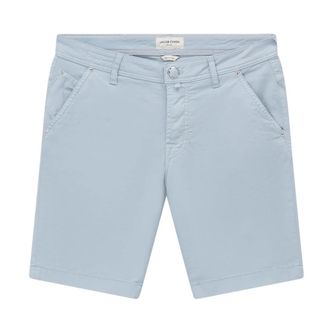 Jacob Cohen Nicolas Slim 5 Pocket Bermuda Shorts - - Shorts - Herren - Blau - W35