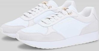 Tommy Hilfiger Sneaker aus Veloursleder mit Mesh-Details