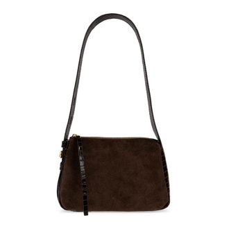 Tory Burch Kleine Romy Wildleder Umh&auml;ngetasche - - Bags - Damen - Braun - ONE SIZE