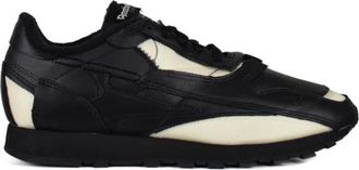 Maison Margiela Homme, Chaussures, Noir, Taille: 45 EU Classic Leather Memory Of Baskets