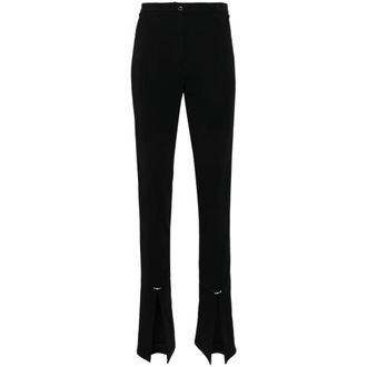MUGLER Pierced Hosen - - Trousers - Damen - Schwarzk - S