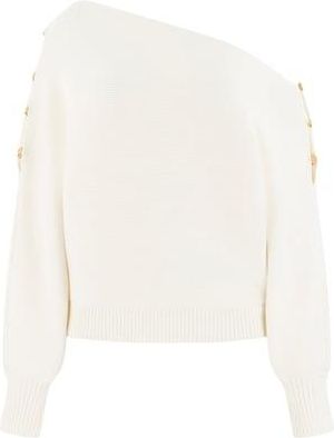 Guess Pull en maille col asym&eacute;trique