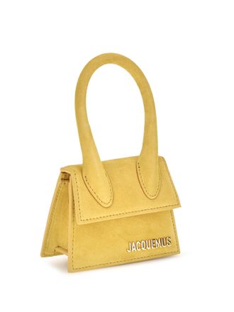 Jacquemus Womens Le Chiquito Dark Yellow Shoulder Bags