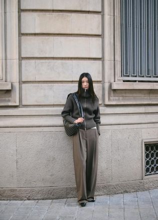 Mango Cardigan en maille &agrave; revers gris anthracite - Femme - XS - MANGO