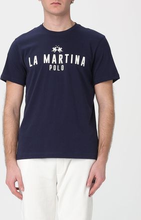 La Martina T-Shirt LA MARTINA Herren Farbe Blau