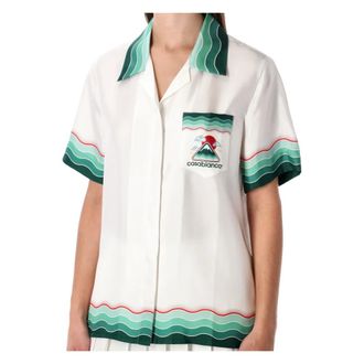 Casablanca Damen, Blusen & Hemden, Wei&szlig;, SGr&ouml;&szlig;e